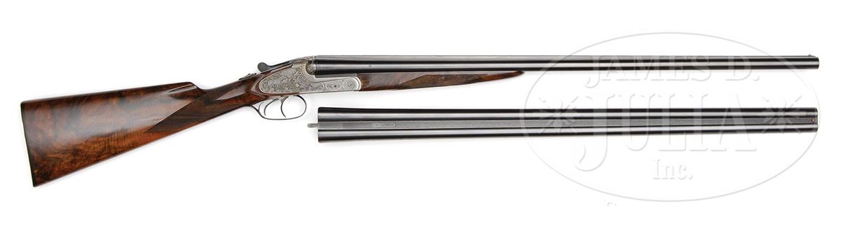 *MERKEL 1620 SLC GAME GUN WITH EXTRA BARRELS AND CASE.