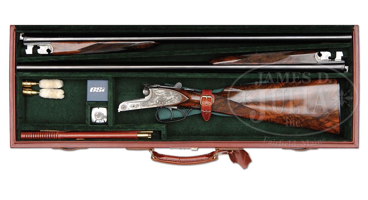 *MERKEL 1620 SLC GAME GUN WITH EXTRA BARRELS AND CASE.