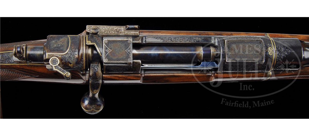 *EXCEPTIONALLY FINE HARTMANN & WEISS TAKEDOWN MAGAZINE RIFLE WITH SCOPE ...