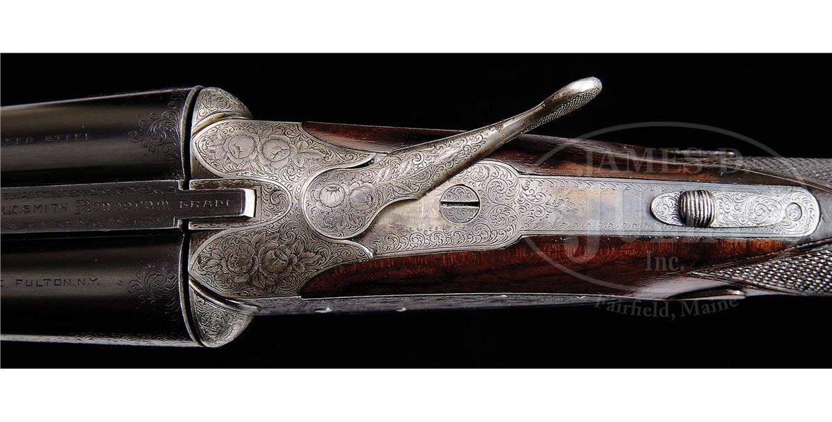 *FABULOUS L. C. SMITH MONOGRAM GRADE 16 BORE SINGLE TRIGGER EJECTOR ...