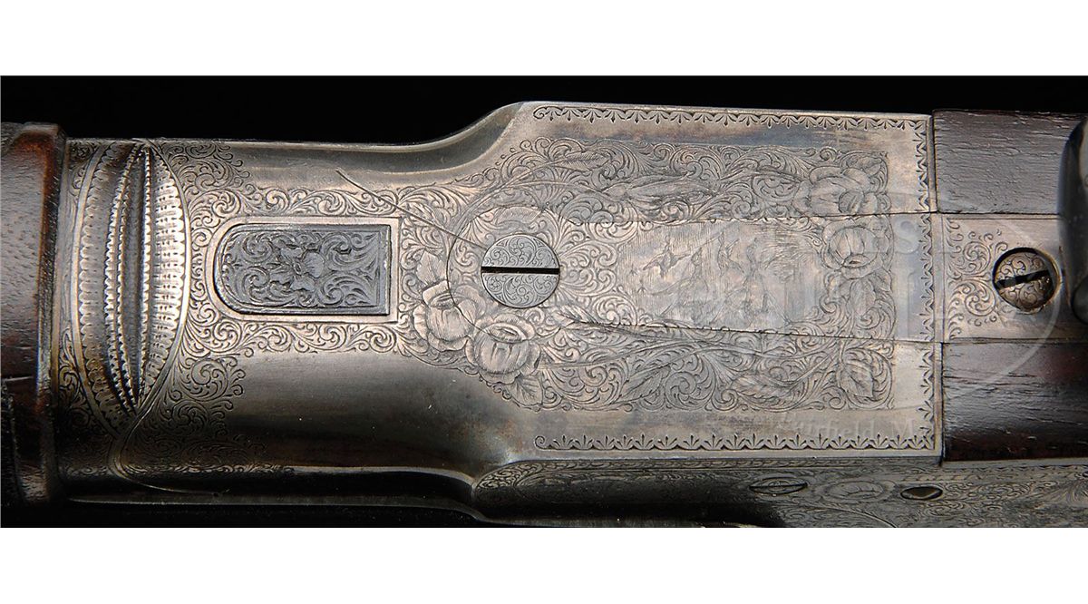 *FABULOUS L. C. SMITH MONOGRAM GRADE 16 BORE SINGLE TRIGGER EJECTOR ...
