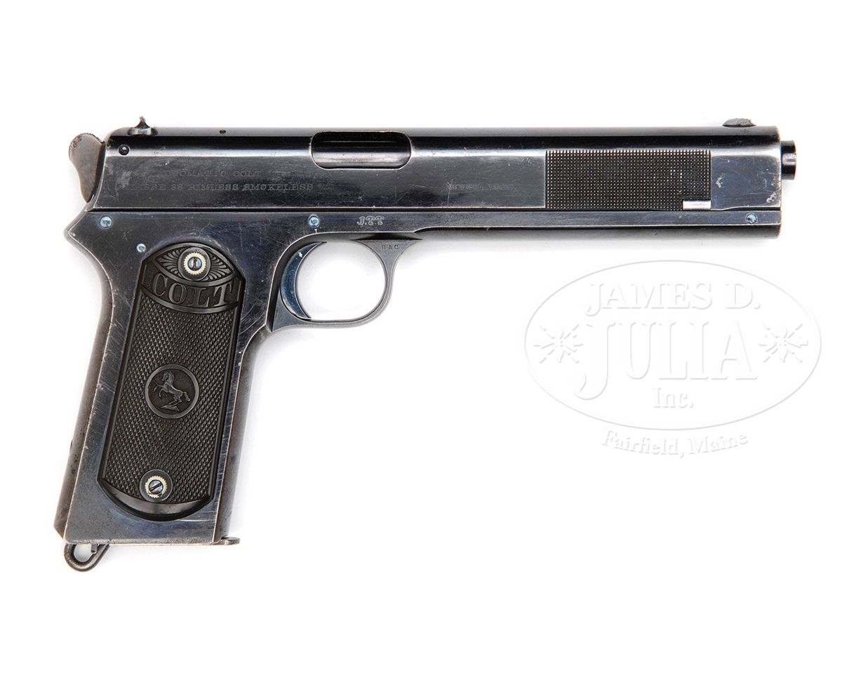 *VERY RARE MARTIALLY MARKED COLT MODEL 1902 MILITARY SEMI-AUTO PISTOL.