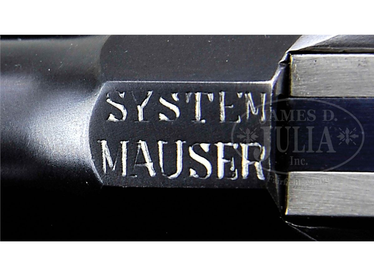 RARE MAUSER C96 ìSYSTEM MAUSERî TEN SHOT.