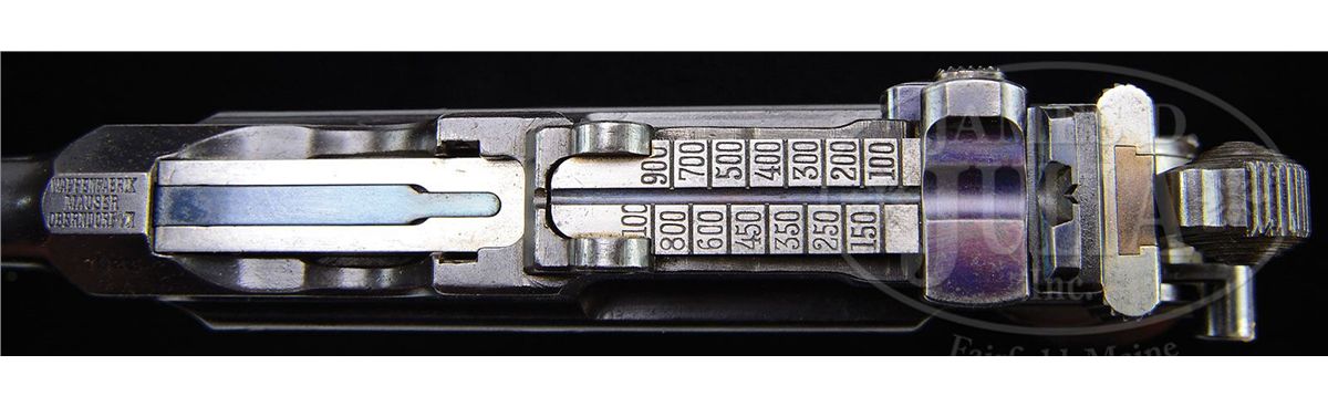 LATE ASSEMBLY MAUSER C96 CONEHAMMER WITH STOCK.