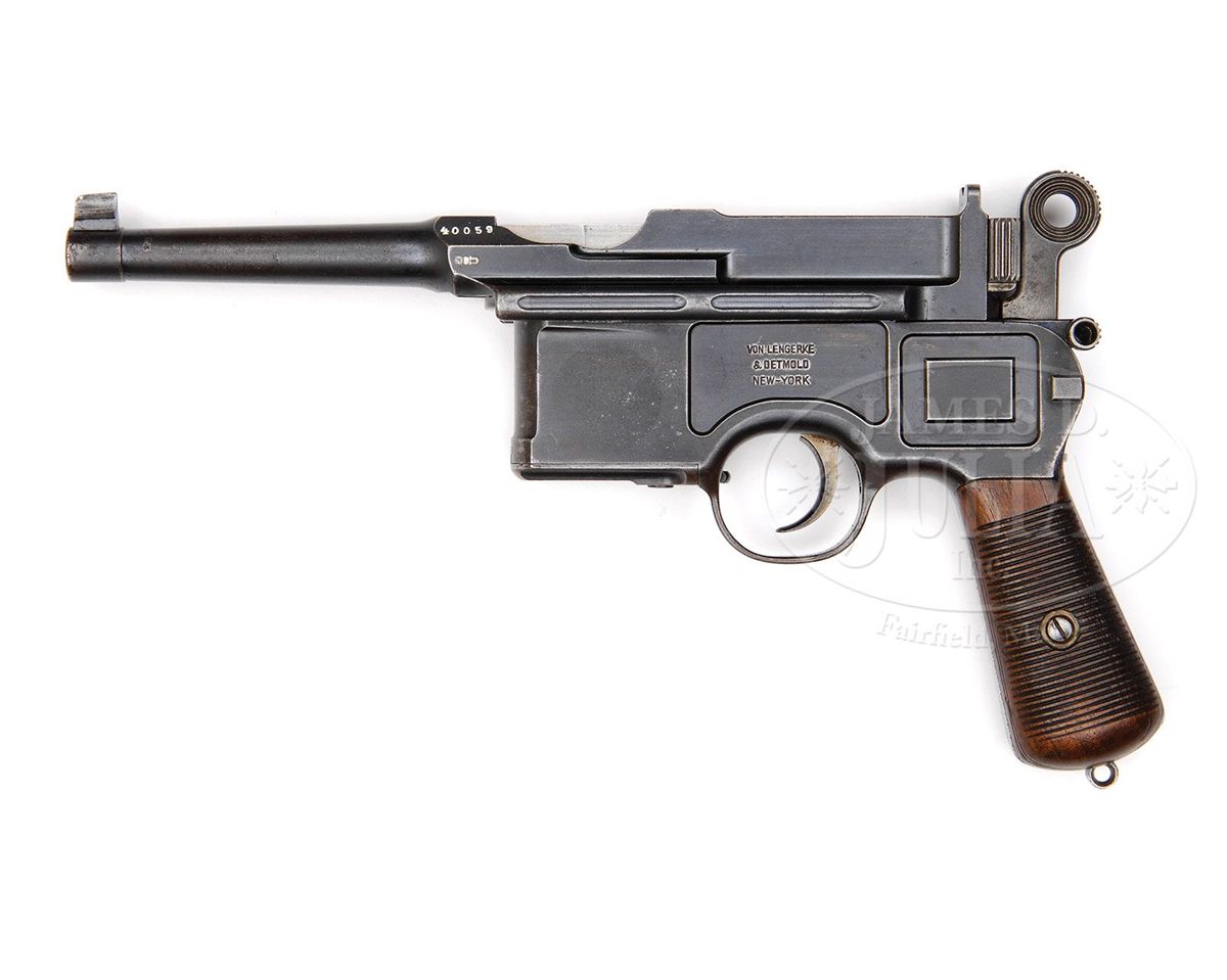 *VERY RARE MAUSER C96 6-SHOT FIXED SIGHT WITH REINFORCED CHAMBER ...