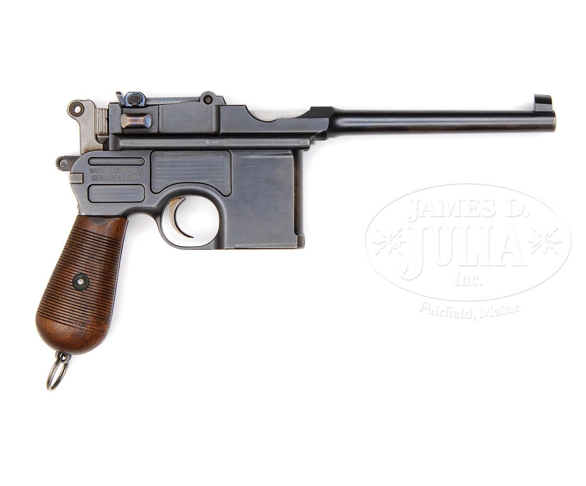 *PRE-WAR COMMERCIAL MAUSER C96 & MODEL 1914 POCKET PISTOL CASED SET.