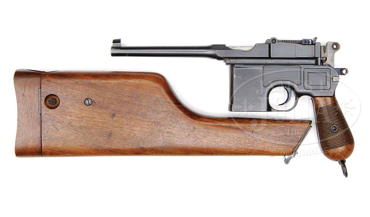 *MAUSER C96 PRE-WAR COMMERCIAL, AUSTRIAN CONTRACT, WITH MATCHING STOCK.