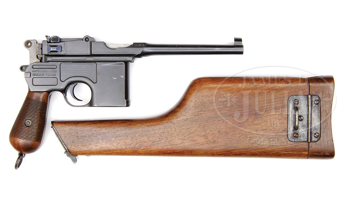 *MAUSER C96 PRE-WAR COMMERCIAL, AUSTRIAN CONTRACT, WITH MATCHING STOCK.