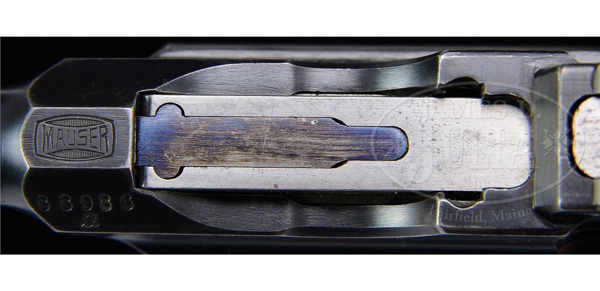 *MAUSER C96 PRE-WAR COMMERCIAL, BANNER OVER CHAMBER, "a" SUFFIX, 9MM ...