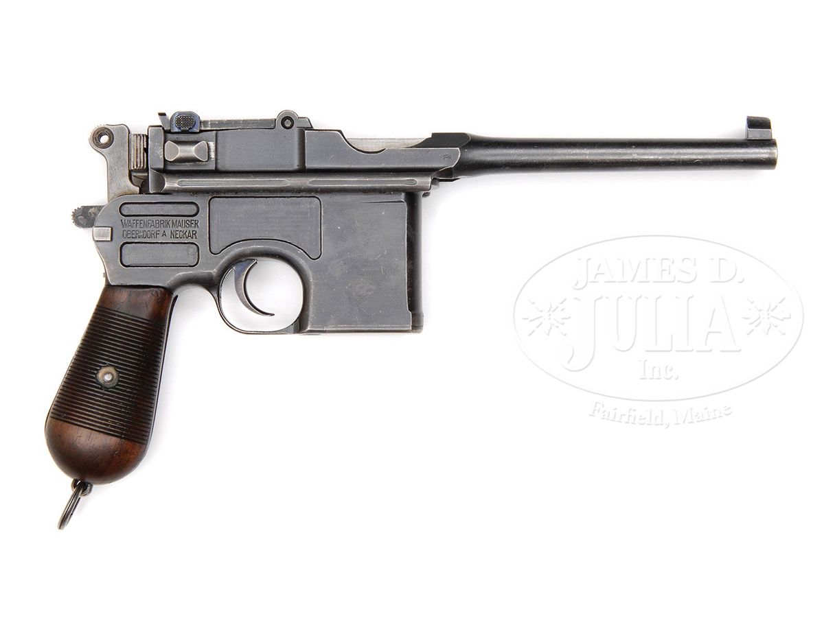 *C96 MAUSER EARLY RED 9 SERIES WITHOUT RED 9 GRIPS.