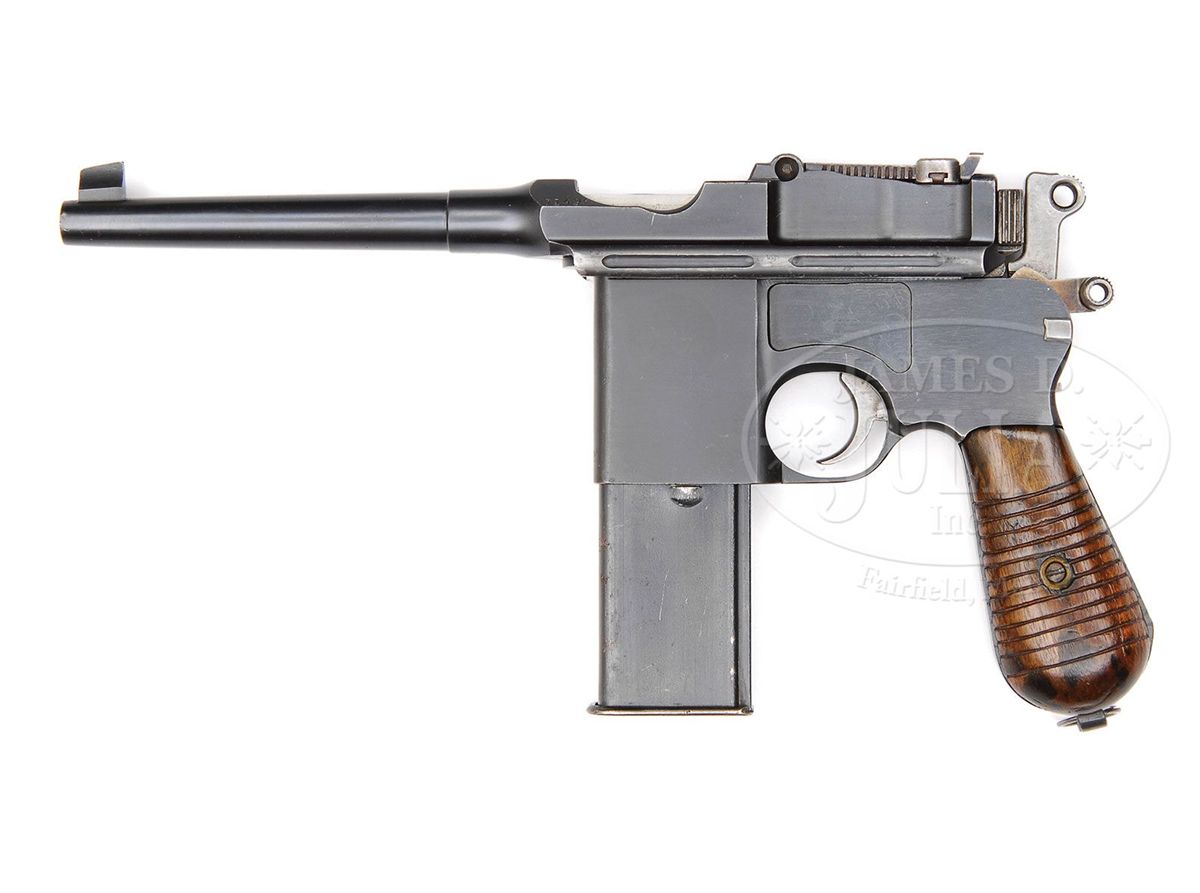 *HIGHLY DESIRABLE BEISTEGUI HERMANOS MM31 WITH DETACHABLE MAGAZINE.