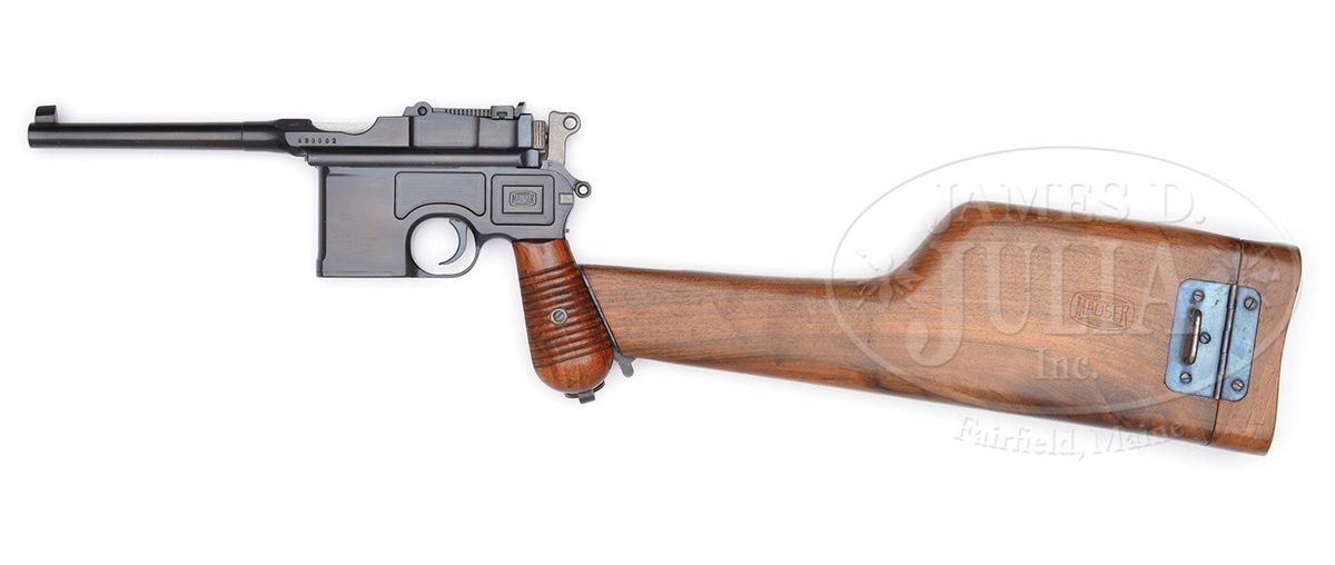 *SPECTACULAR MAUSER C96 M1930 COMMERCIAL WITH SUPERB M712 RIG.