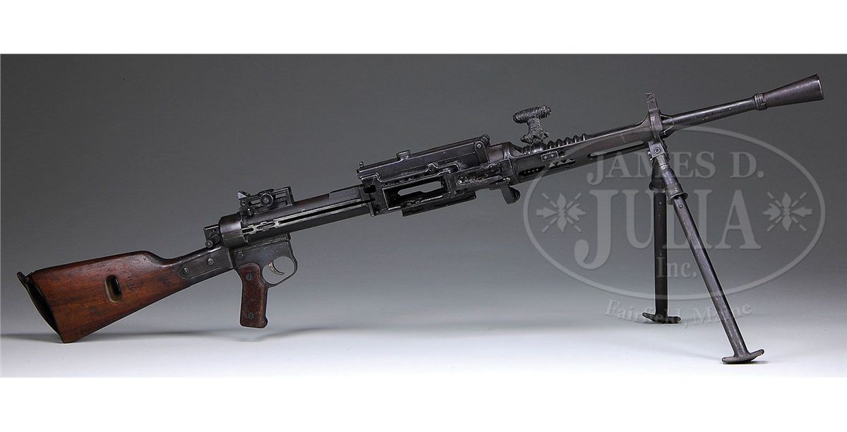**ITALIAN BREDA MODEL 30 LIGHT MACHINE GUN DEWAT (C & R).