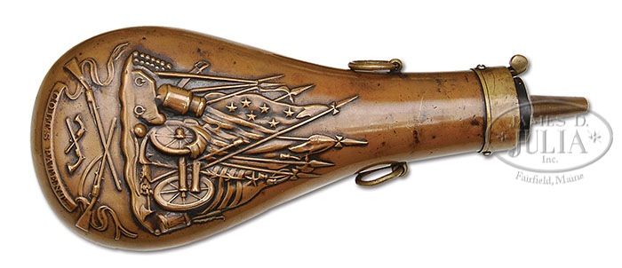 SCARCE COLT DRAGOON FLASK