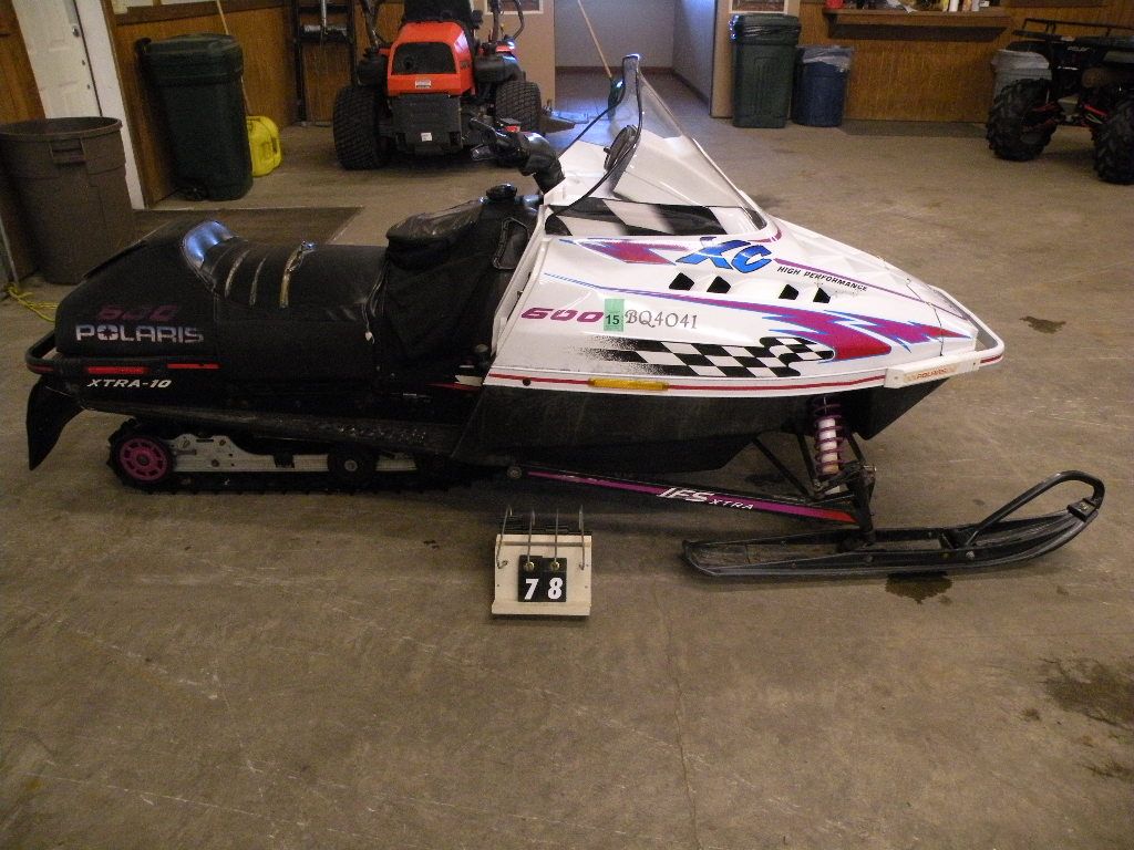 1997 Polaris XC 600 Triple Unable to verify vin SN-3138226