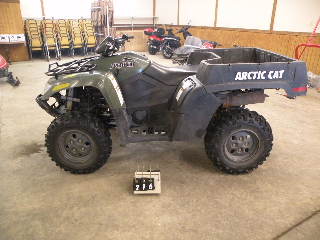 2009 Arctic Cat TBX 650 SN-4UF09ATV69T219147