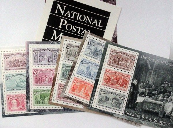Lot of 6 1492-1992 The Voyages of Columbus Stamps by the U.S. Postal ...