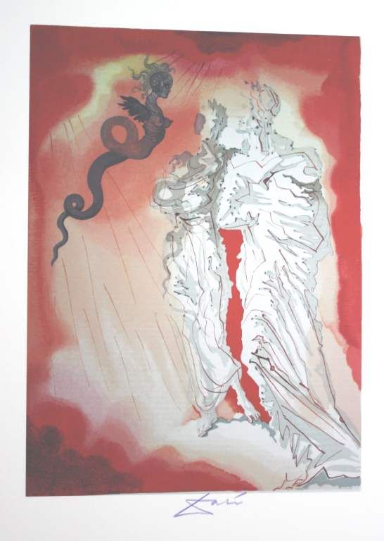 1960 - SALVADOR DALI WOODBLOCK