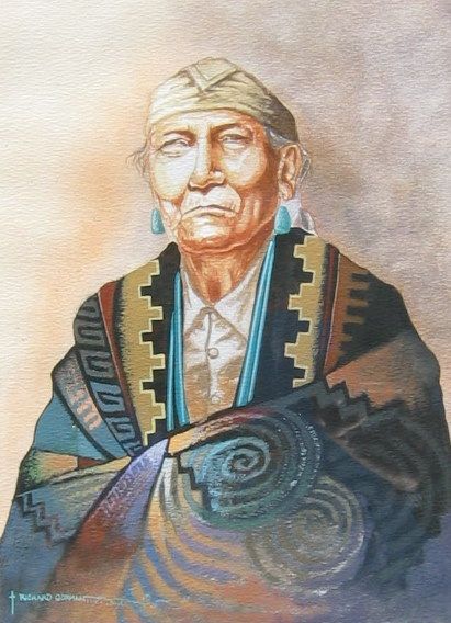 Richard Gorman - Indian Portrait