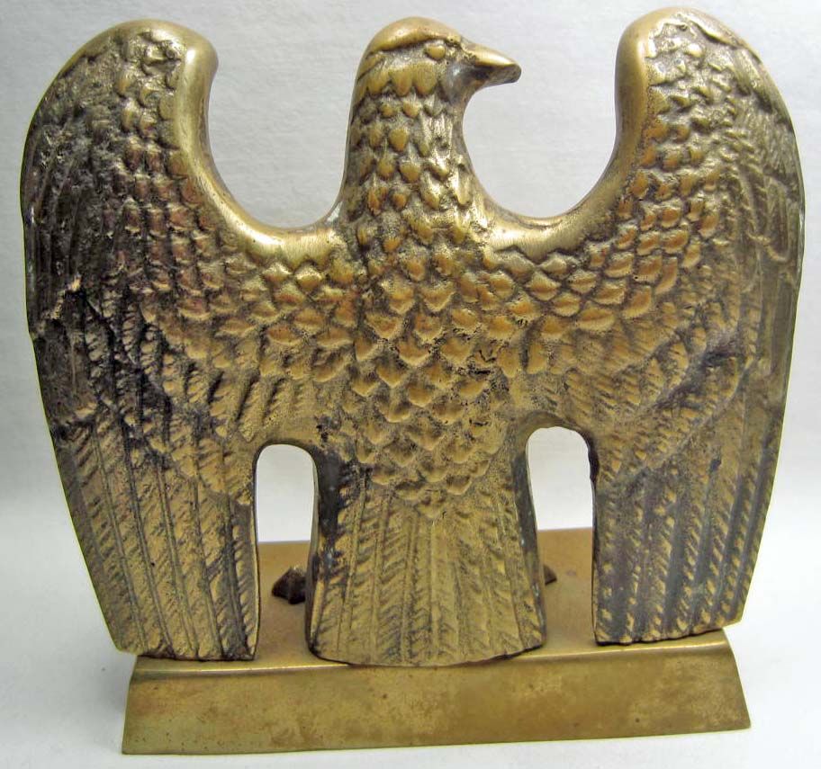 BRASS GERMAN NAZI EAGLE TABLE STATUE