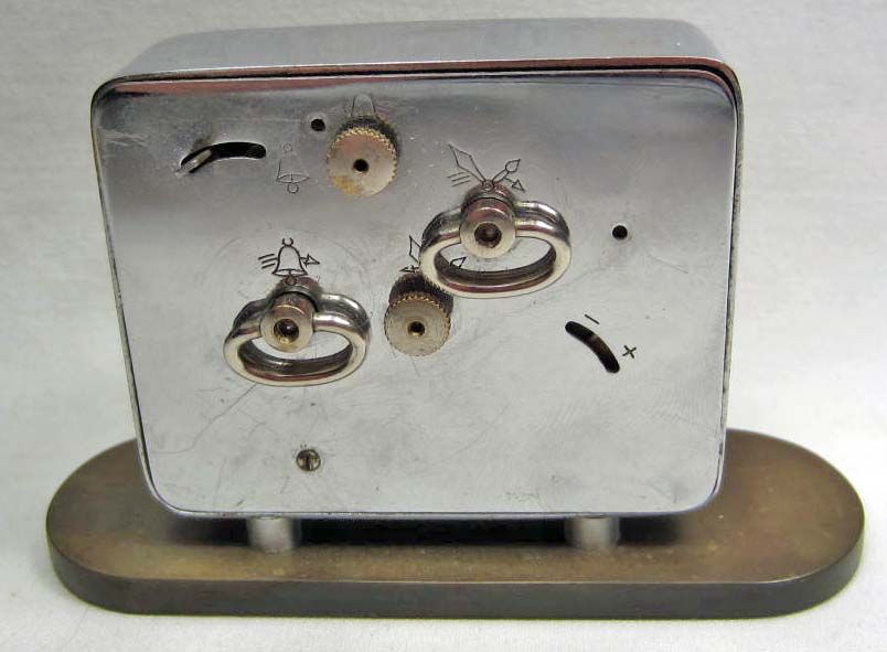 GERMAN NAZI TRAVEL ALARM CLOCK - JUNGHANS