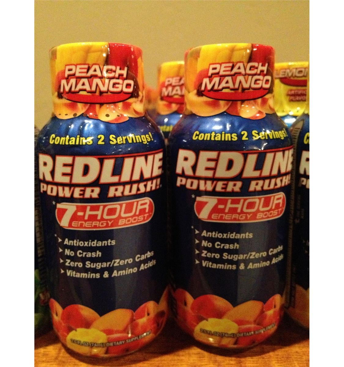 Redline Power Rush and 5-Hour Energy Shots