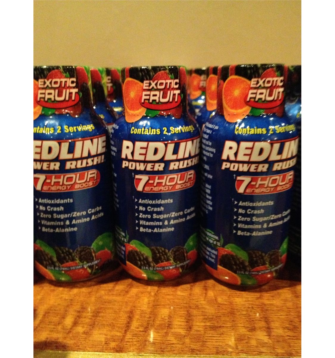 Redline Power Rush and 5-Hour Energy Shots