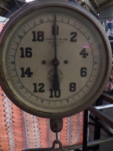 Vintage Grocery Store Scale