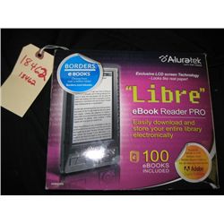 Libre Aluratek ebook reader pro,100 eBooks