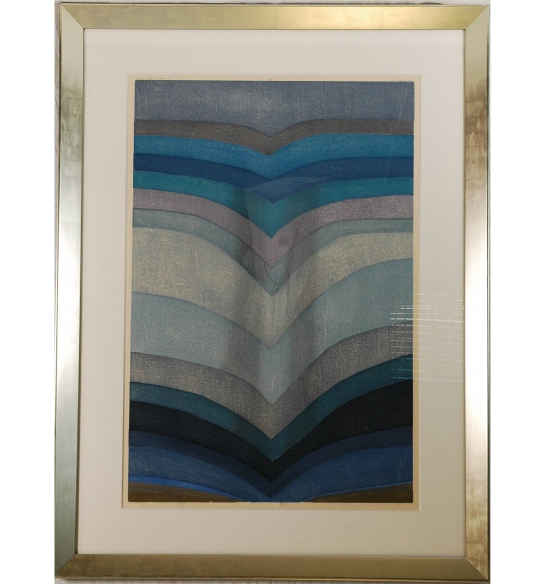 Ansei Uchima "Untitled" Woodcut