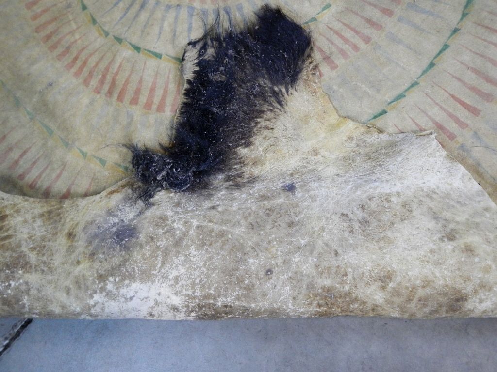 Sioux Painted Buffalo Hide pre-1850's