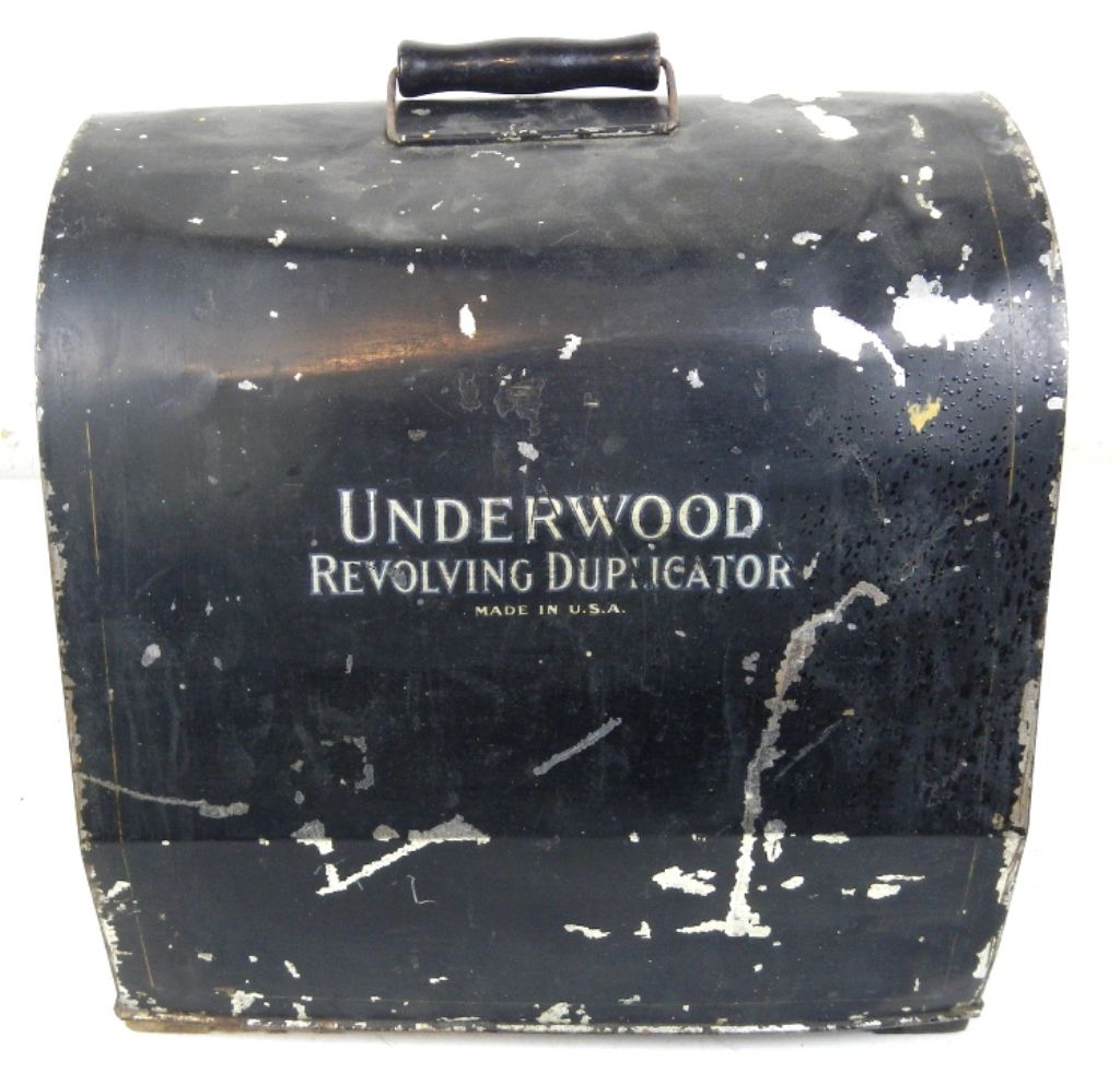 Antique Underwood Revolving Duplicator
