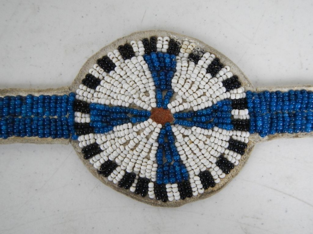 Mandan Buffalo Blanket Strip 1880's