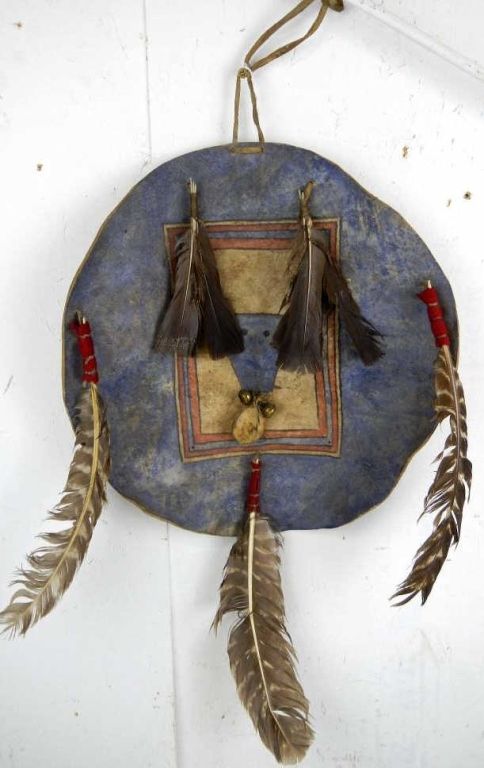 Teton Sioux Buffalo War Shield 1800's