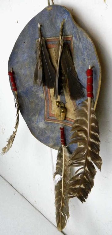 Teton Sioux Buffalo War Shield 1800's