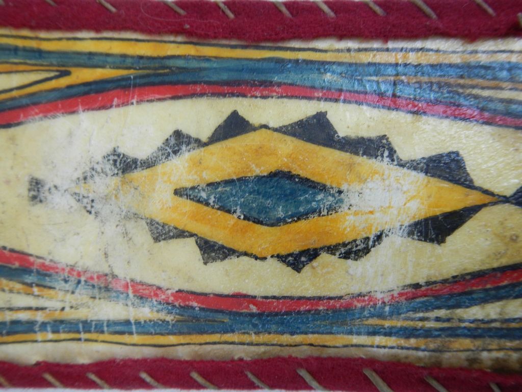 Cheyenne Parfleche Sheath and Knife