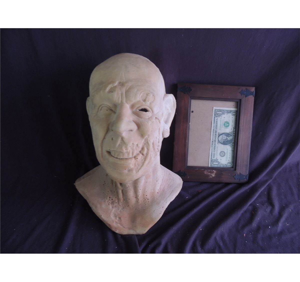 ROTTEN RONALD REAGAN ROTTING ZOMBIE PRESIDENT FULL HEAD LATEX MASK 3 ...