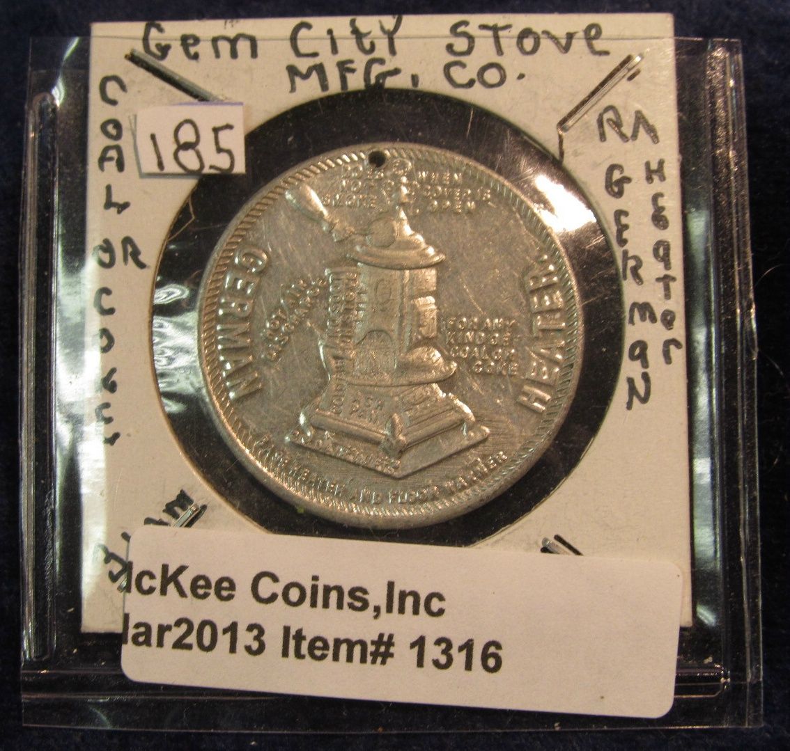 1316. Gem City Stove Mfg. Co. Pot Belly Stoves, German Heaters, Quincy ...