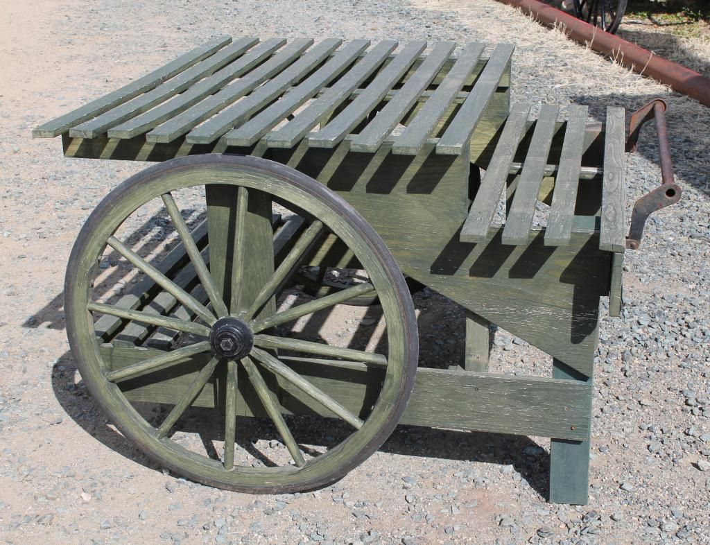 Amish Rolling Display Table