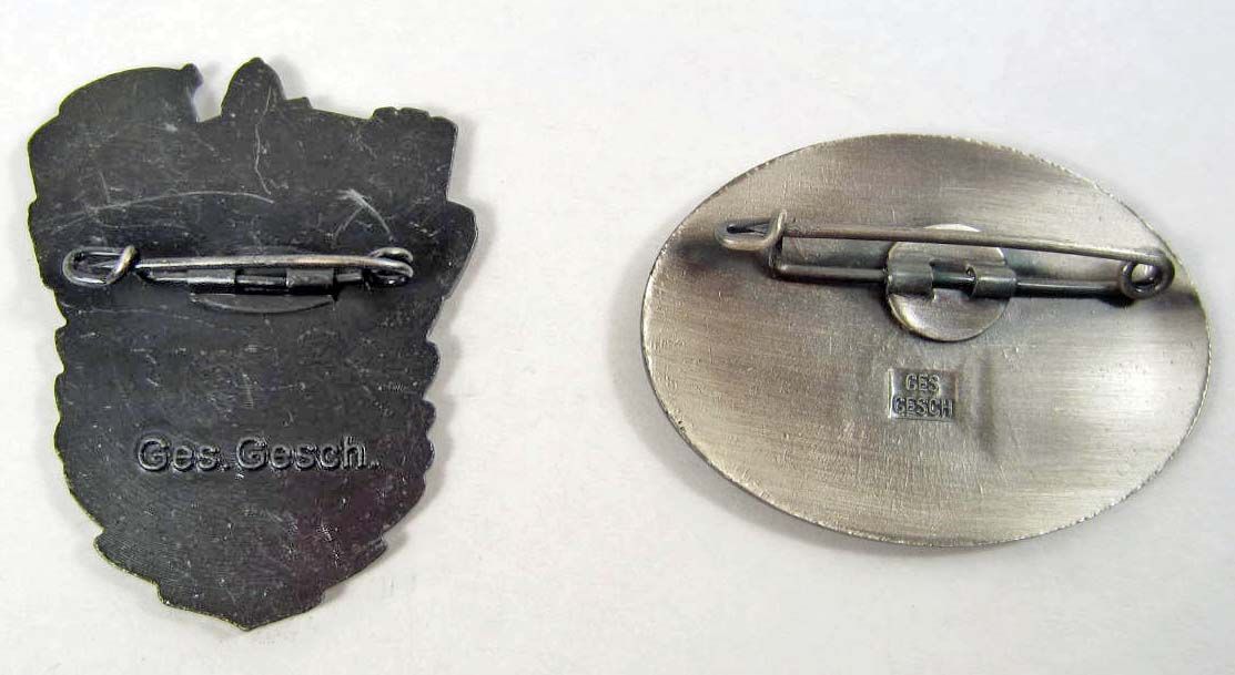 GERMAN NAZI SS VIKING ENGLAND BADGE