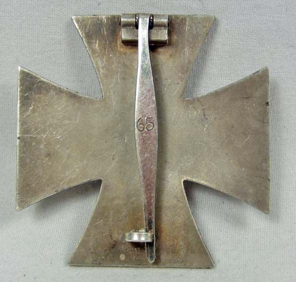 GERMAN NAZI 1ST CLASS IRON CROSS
