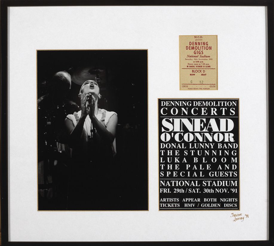Sinead O'Connor: Denning Demolition Gigs performance photographs by ...