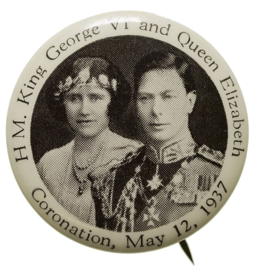 Coronation of King George VI and Queen Elizabeth Pin
