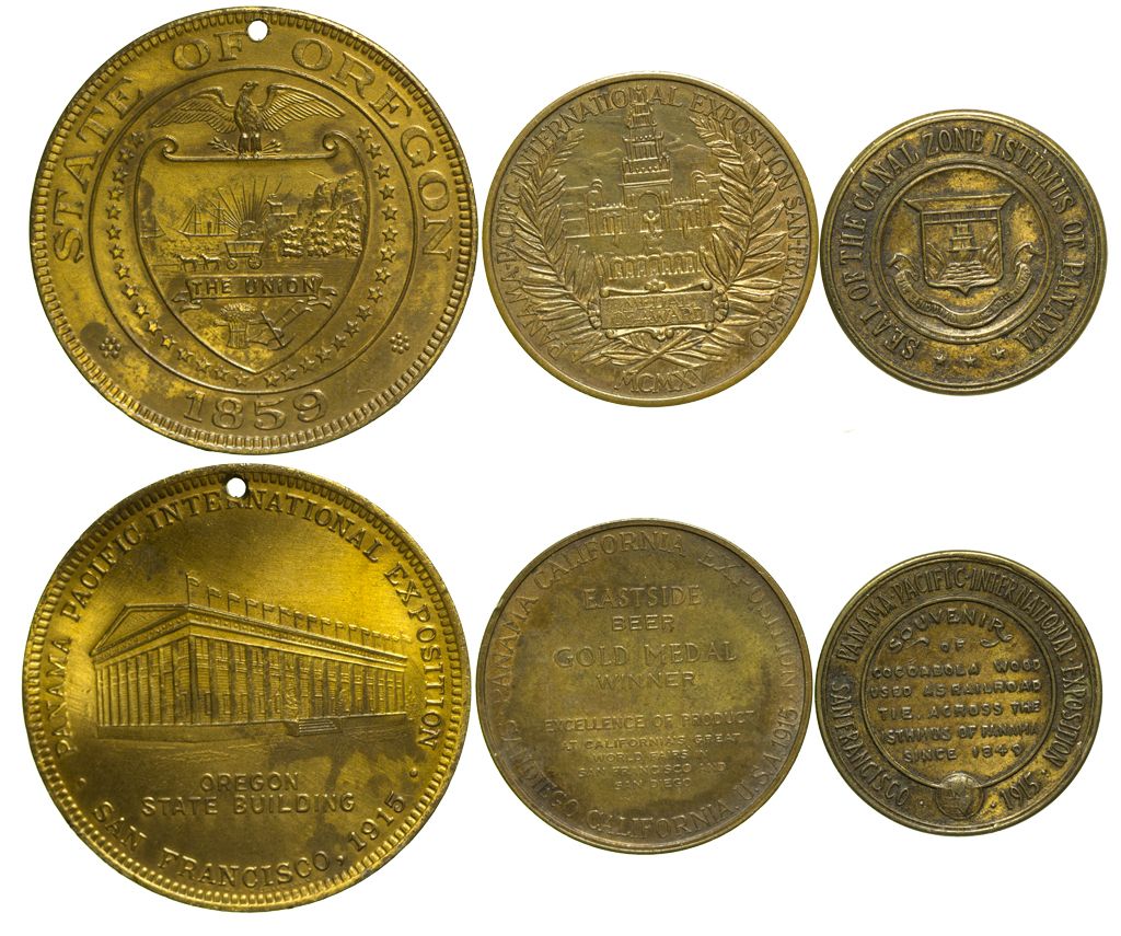 Pan Pacific Expo Medals