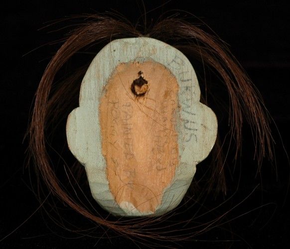 Miniature Bukwus Mask Carved by Wayne Alfred and Painted by Puggy 1985 ...