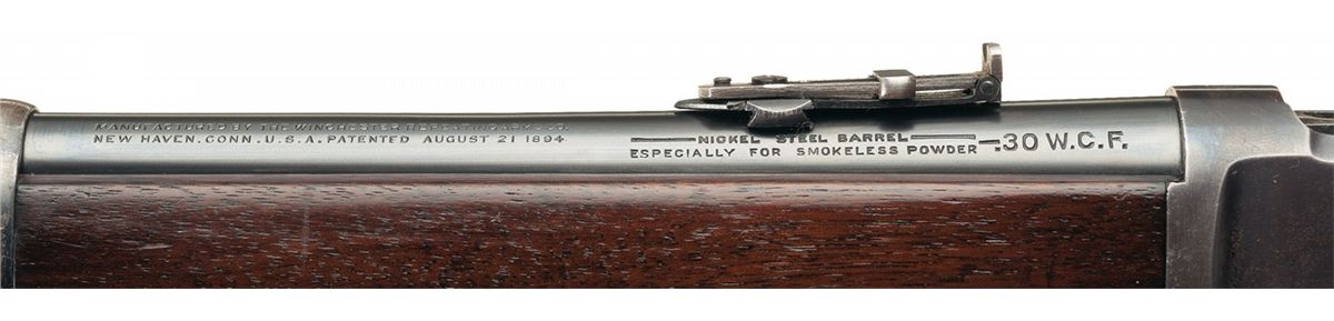 Antique Winchester Model 1894 Lever Action Saddle Ring Carbine