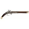 Snap Action European Matchlock Pistol with Carved Ivory Ball Pommel