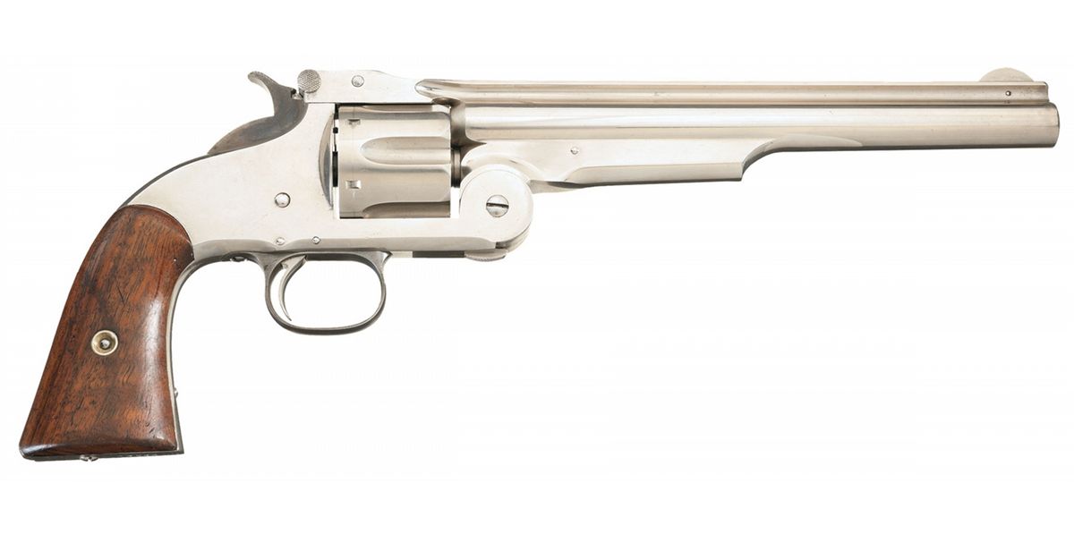 Outstanding Smith & Wesson Model 3 Russian 1st Model Single Action ...