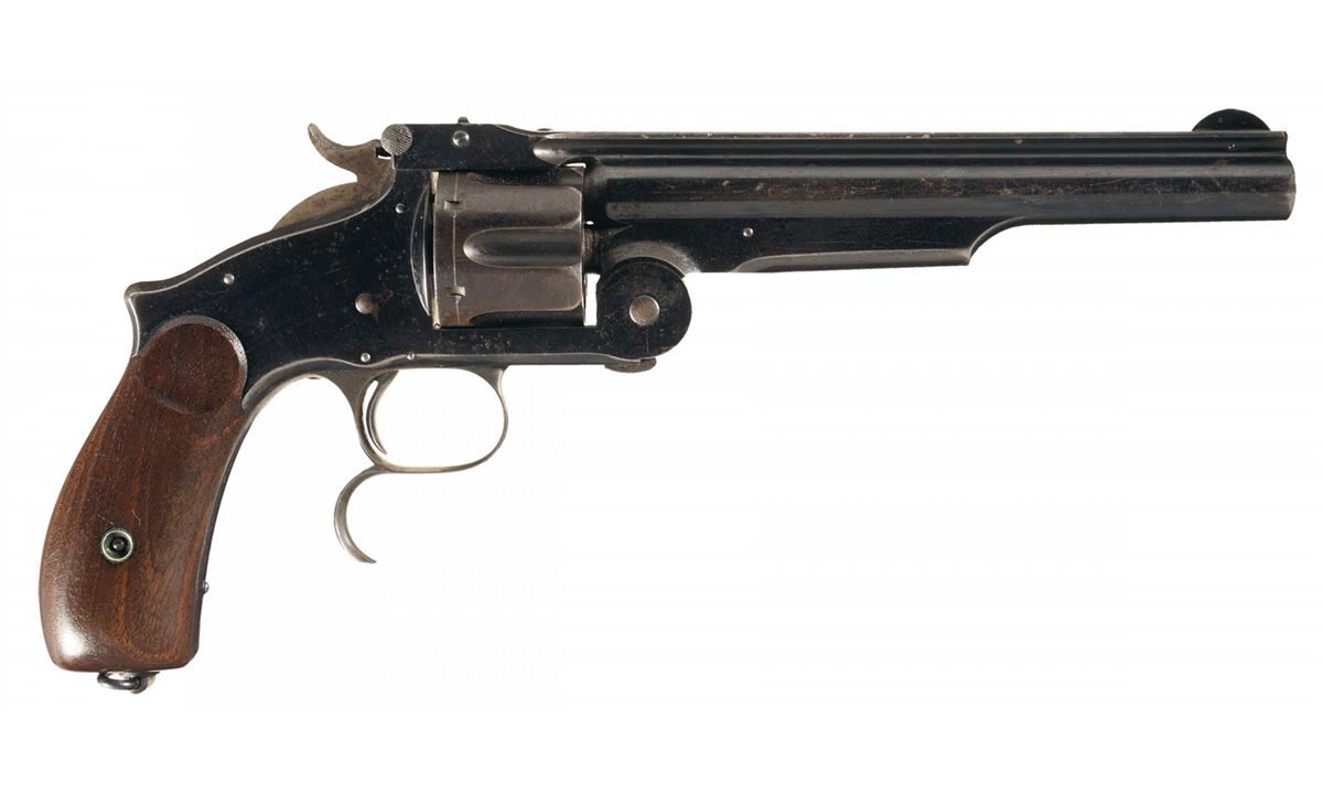 Commercial Smith & Wesson Model 3, Russian Second Model Single Action ...