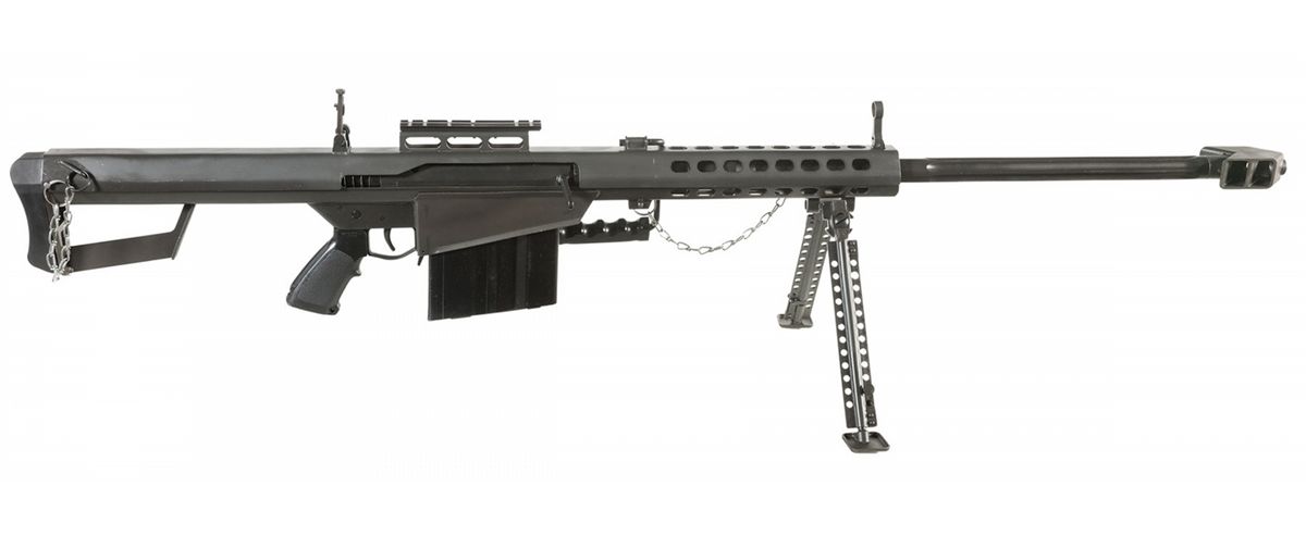 Very Desirable Barrett Model 82A1 50 Caliber Semi-Automatic Rifle in ...